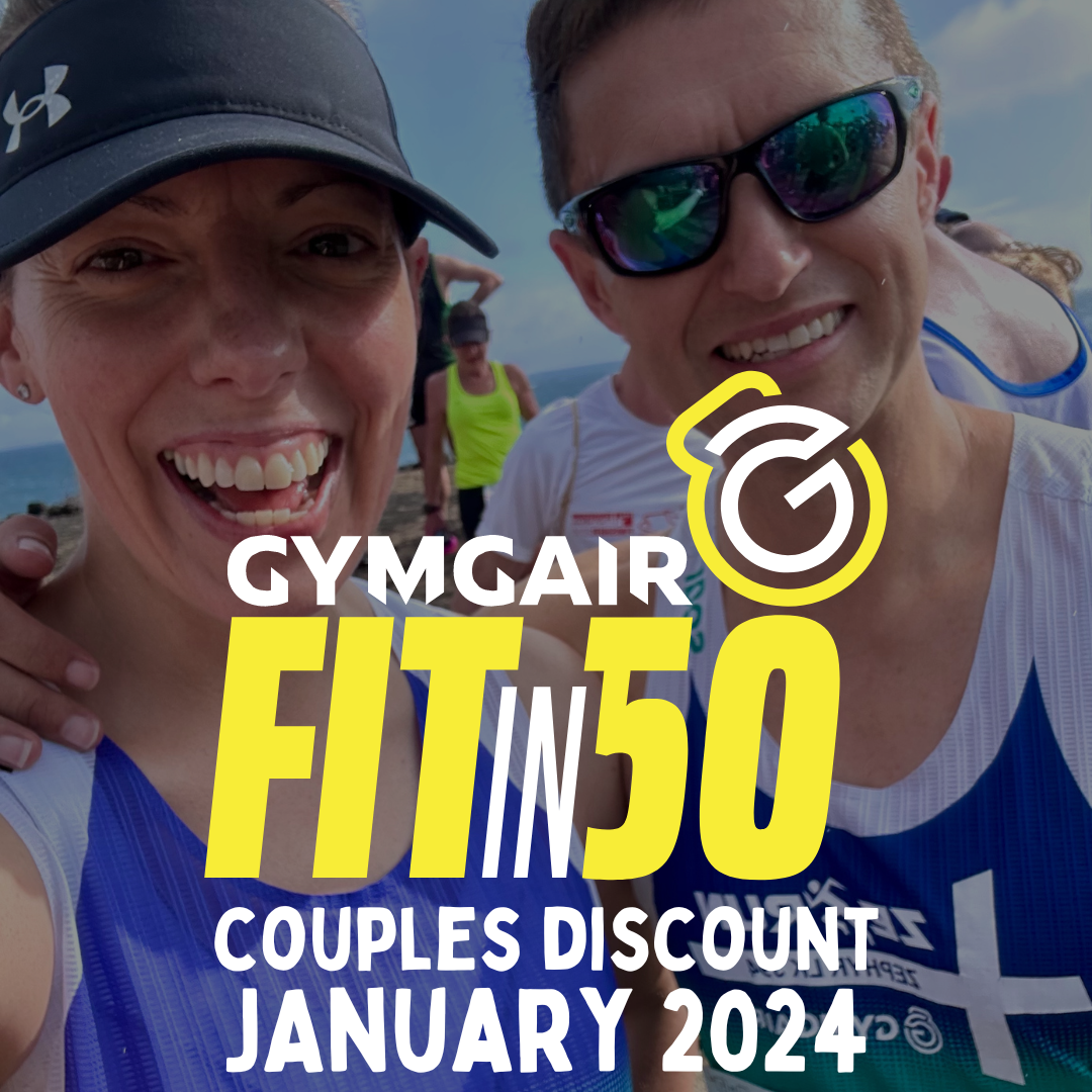 Fit in 50 - Couples Discount - Gym Gair
